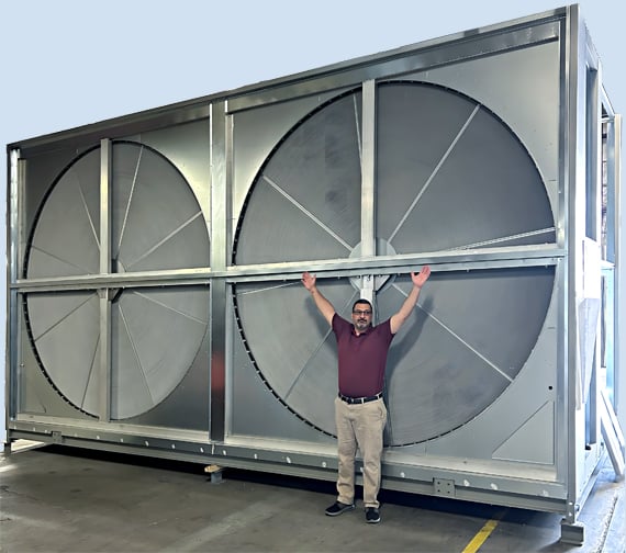 67K CFM DOAS | Office Complex Ventilation | Quality Air TX