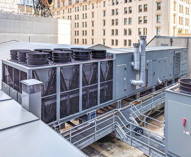 Custom Air Handling Replacement Unit on New York City Skyscraper