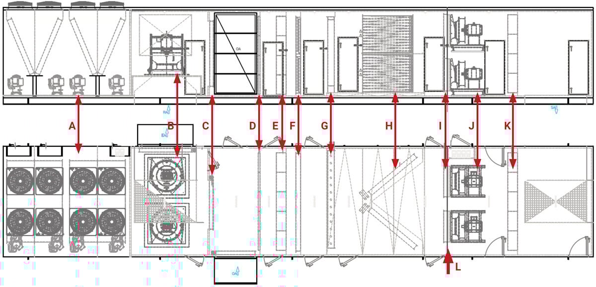 Custom Air Handling Replacement Unit for a Hospital